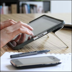 Support iPad 2 - ModulR Quick Stand - Noir