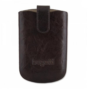 Bugatti SlimCase Unique Leather Case - Large - Brown