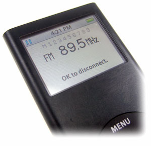 iPod Nano 2G FM Transmitter (Green)