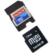 SanDisk Mini Secure Digital Card (miniSD) - 256MB