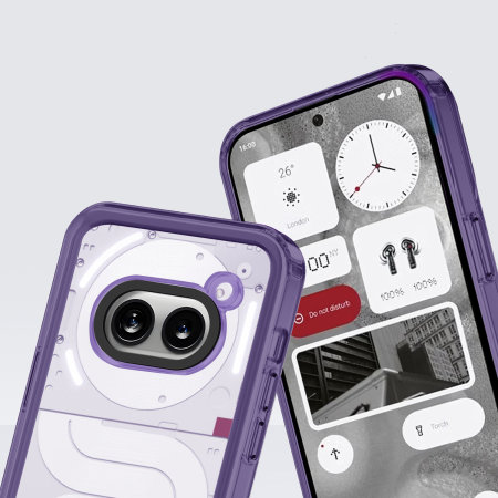 Olixar ExoShield Purple Case - For Nothing Phone 2a