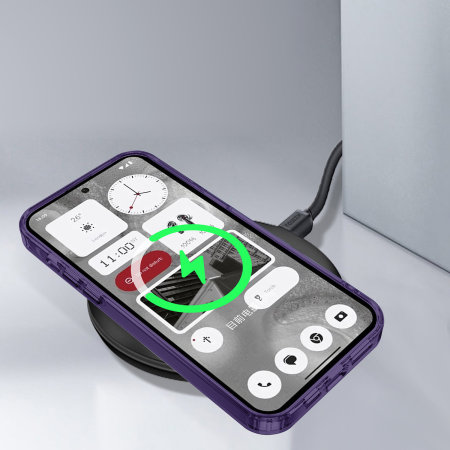 Olixar ExoShield Purple Case - For Nothing Phone 2a