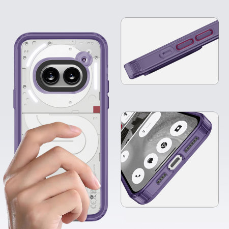 Olixar ExoShield Purple Case - For Nothing Phone 2a Reviews