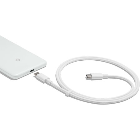 Official Google 2m White USB-C to USB-C Charge & Sync Cable - For ...