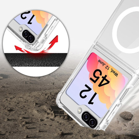 Olixar MagSafe Clear Case - For Samsung Galaxy Z Flip 6