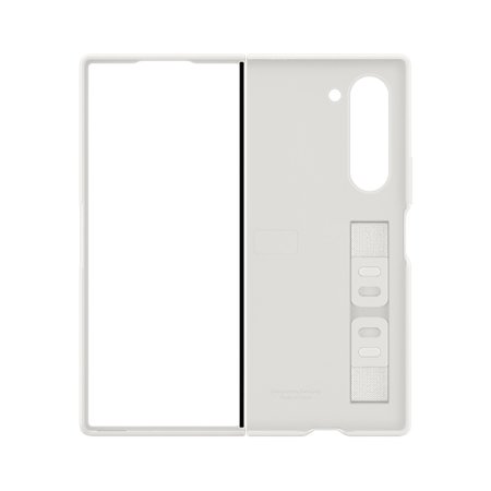 Official Samsung White Silicone Grip Case with Stand - For Samsung ...