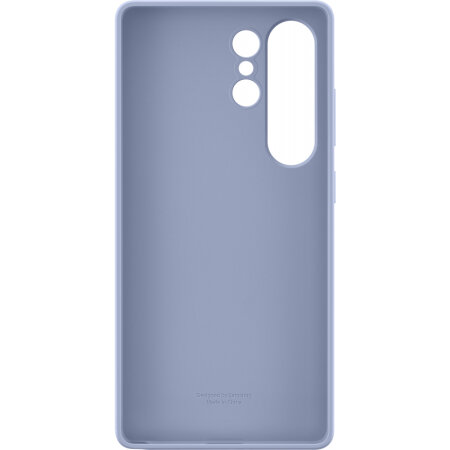 Official Samsung Light Blue Silicone Case - For Samsung Galaxy S25 Ultra
