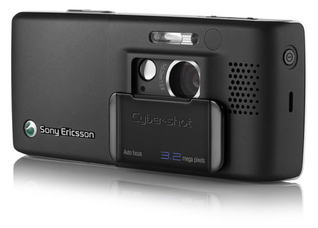 Sim Free Sony Ericsson K800i Cyber-shot - Velvet Black