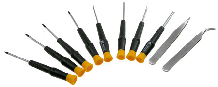 10-in-1 Universal Mobile Phone Tools Set