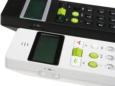 USB Skype Phone with LCD Display (White)