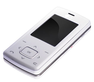 Sim Free Mobile Phone - LG KG800 'White Chocolate'