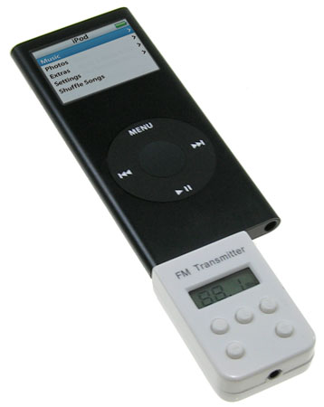 Mini FM Transmitter - White