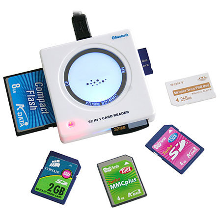 USB Card Reader with Bluetooth