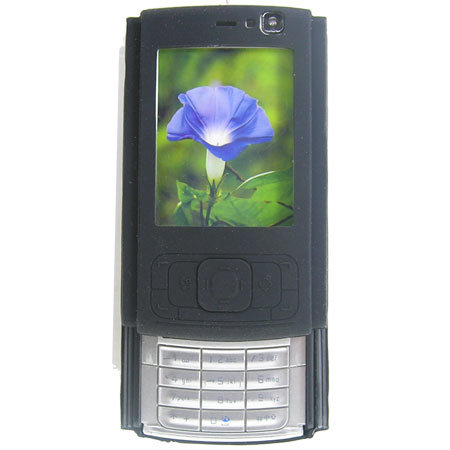 Advanced Silicone Case for Nokia N95 - Black