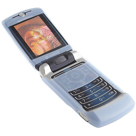 Silicone Case for Motorola MAXX V6 - Blue