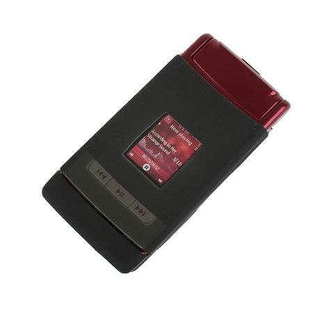 Silicone Case for Nokia N76 - Black