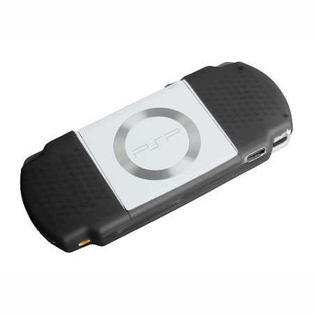 Silicone Case for Sony PSP Slim & Lite - Black