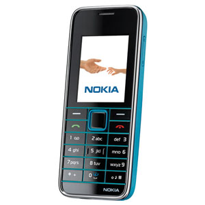 Sim Free Mobile Phone - Nokia 3500 Classic ( Azure Blue )