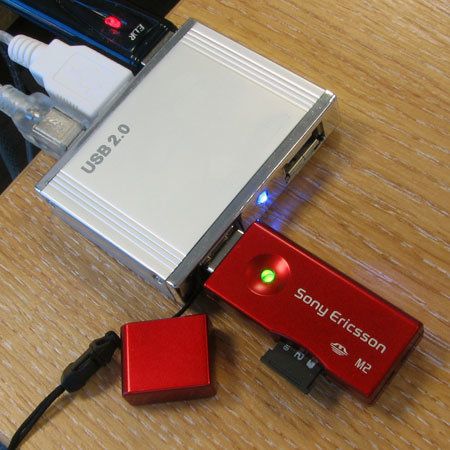 M2 USB Card Reader - Black