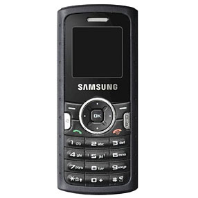 Sim Free Samsung M110 Solid - Black/Grey