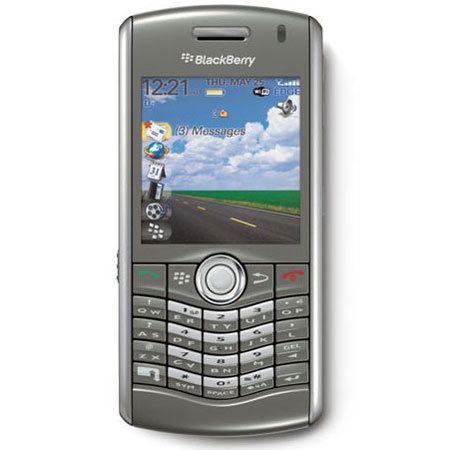 Sim Free Mobile Phone - BlackBerry 8110 Pearl - Titanium