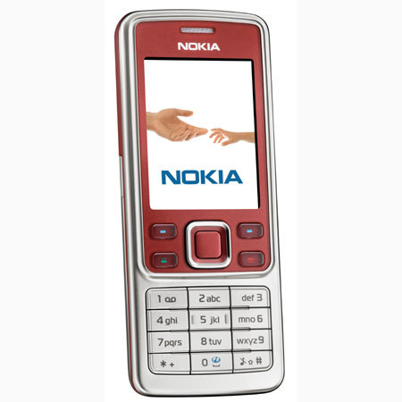 Sim Free Mobile Phone - Nokia 6300 - Red