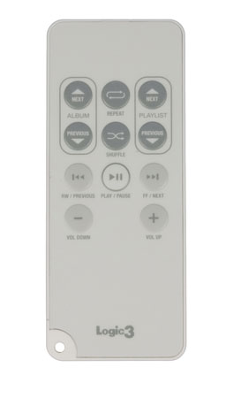 Logic 3 Universal Dock with Remote Control - Black