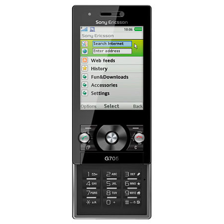 Sim Free Sony Ericsson G705
