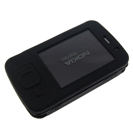 Silicone Case for Nokia N96 - Black