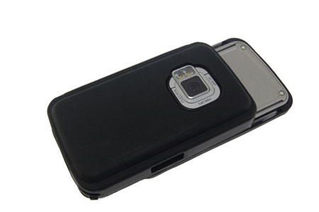 Silicone Case for Nokia N96 - Black