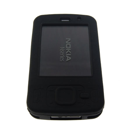 Silicone Case for Nokia N96 - Black