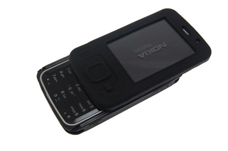 Silicone Case for Nokia N96 - Black