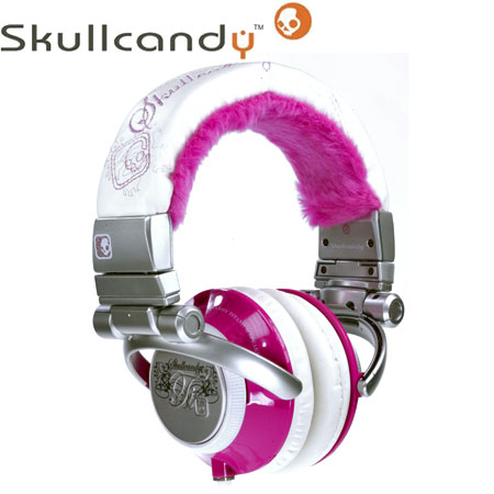 Skullcandy Ti Stereo Headphones - Pink Fur