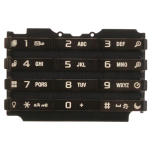 Sony Ericsson K770i Keypad - Set Latin Brown