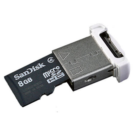 EagleTec USB NanoSac Micro SD Card Reader