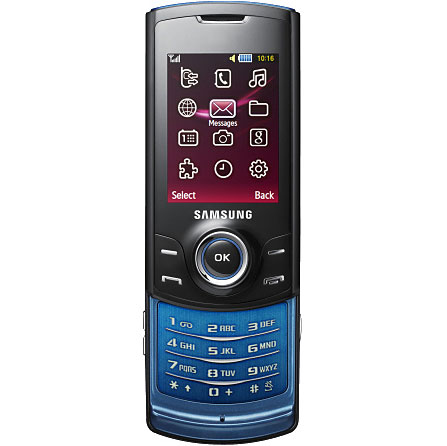 Sim Free Samsung S5200 - Blue