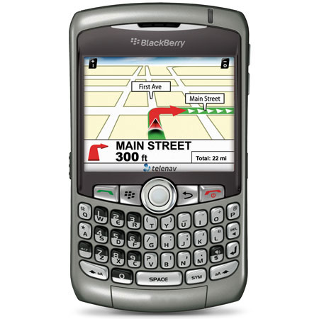 Pre Pay BlackBerry 8310 Curve On 02