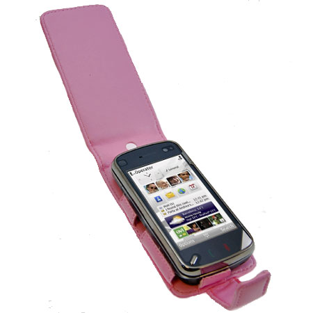 Nokia N97 Flip Case - Pink