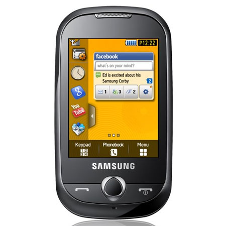 Sim Free Samsung Genio Touch - White