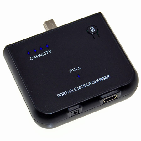 Portable Mini USB Charger - 1500mAh