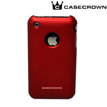 CaseCrown iPhone 3GS / 3G PolyCarbonate Slim-Fit Case - Red