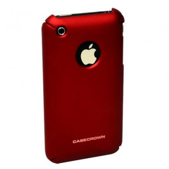 CaseCrown iPhone 3GS / 3G PolyCarbonate Slim-Fit Case - Red