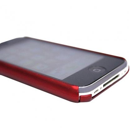 CaseCrown iPhone 3GS / 3G PolyCarbonate Slim-Fit Case - Red