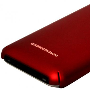 CaseCrown iPhone 3GS / 3G PolyCarbonate Slim-Fit Case - Red