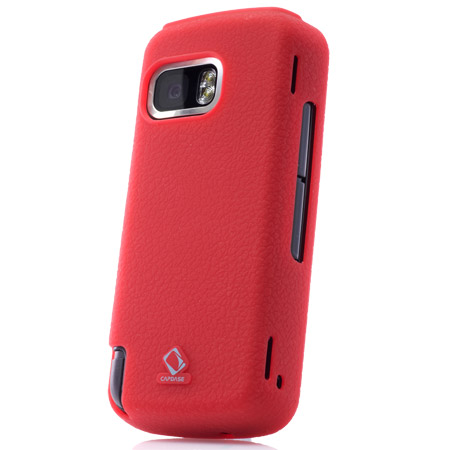 Capdase Soft Frame Skin - Nokia 5800 XpressMusic - Red