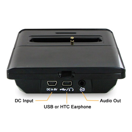 Deluxe HTC HD2 Desktop Charging Cradle