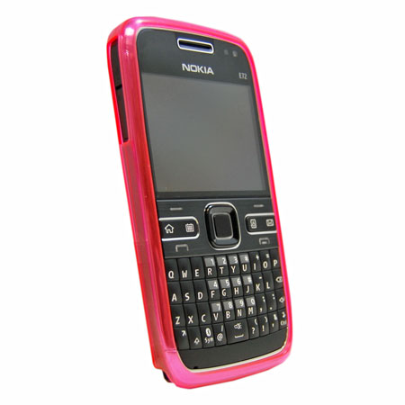FlexiShield Skin For Nokia E72 - Clear Pink