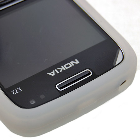 Silicone Case for Nokia E72 - Ice