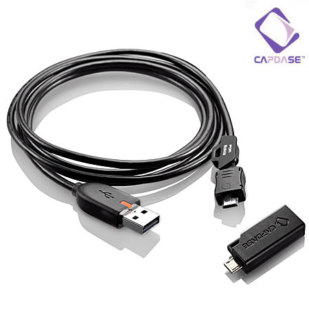 Capdase Dual USB Car Charger & Cable - Nokia Micro USB
