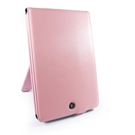 Tuff-Luv Pink Leather Flip Case - Amazon Kindle DX